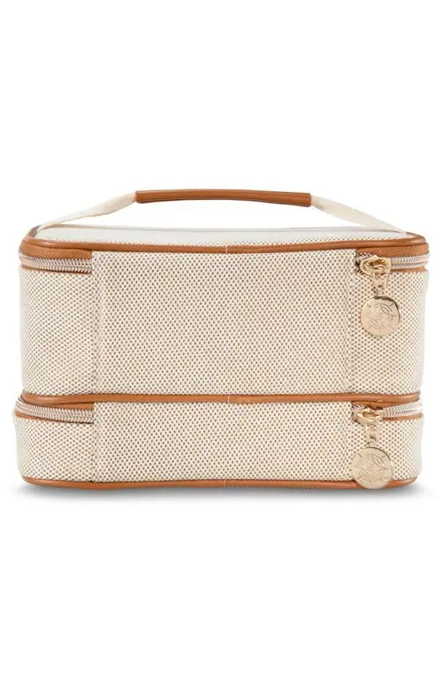 Stephanie Johnson Paros Jenny Train Cosmetics Case - Ivory