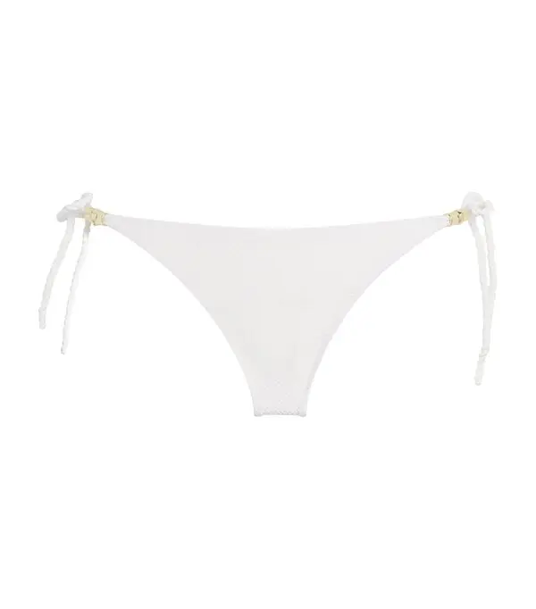 Heidi Klein Side-tie Bikini Bottom - White