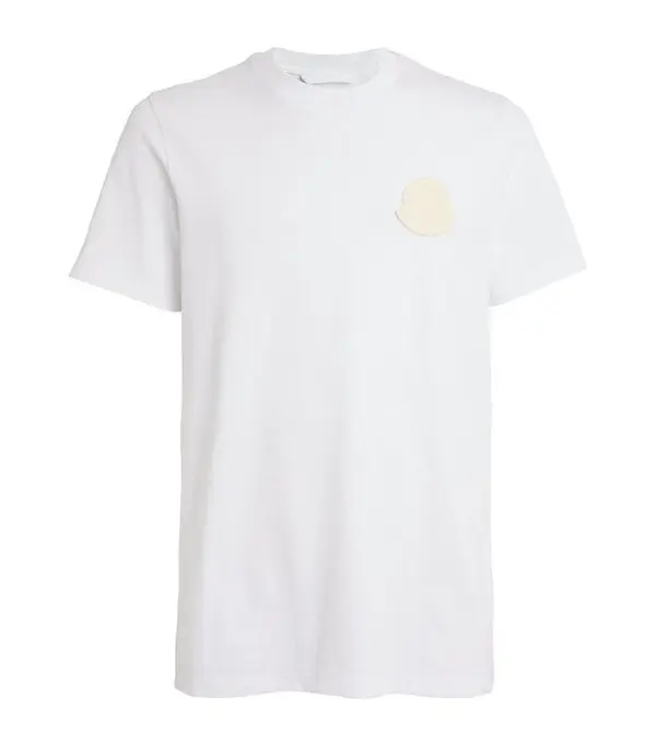 Moncler Cotton Logo-patch T-shirt