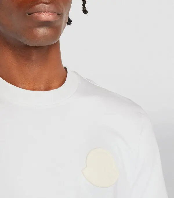 Moncler Cotton Logo-patch T-shirt