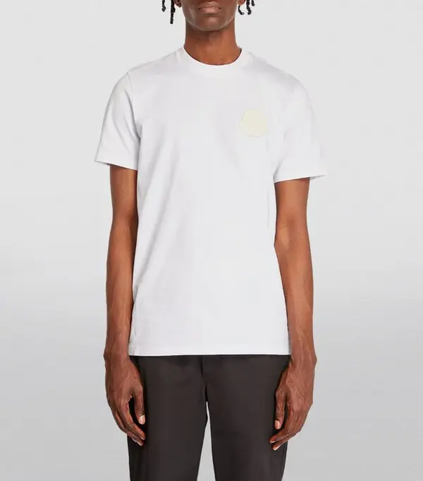 Moncler Cotton Logo-patch T-shirt