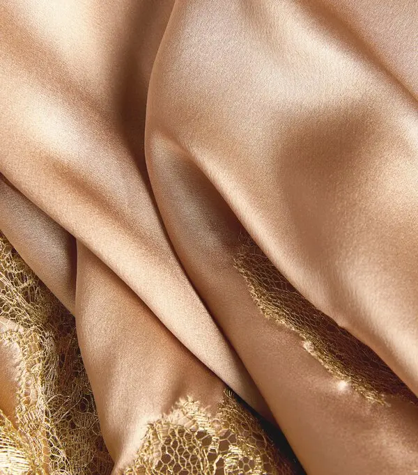 GILDA & PEARL Silk Gina Long Robe