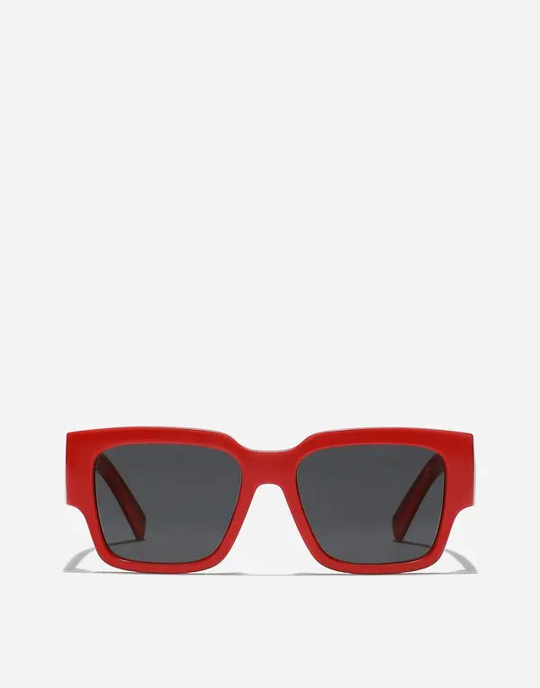 Dolce & Gabbana Logo Sunglasses - Red