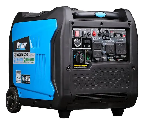 PULSAR 7250 Watt Dual Fuel Inverter Generator W Ith Co Sentry - One-color