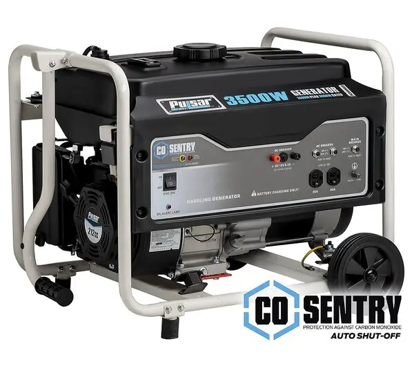 PULSAR 3,500 Watt Portable Generator With Co Se Ntry
