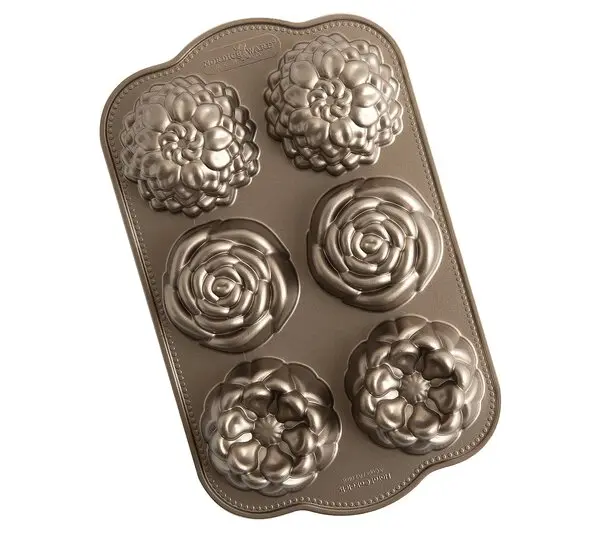 NORDICWARE Floral Cakelet Pan - One-color