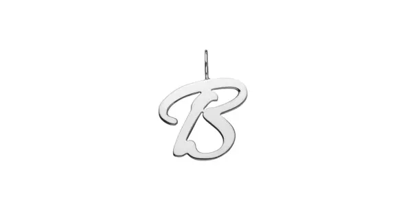 Jennifer Zeuner Jewelry Betty Sterling Silver Charm Pendant - One-color