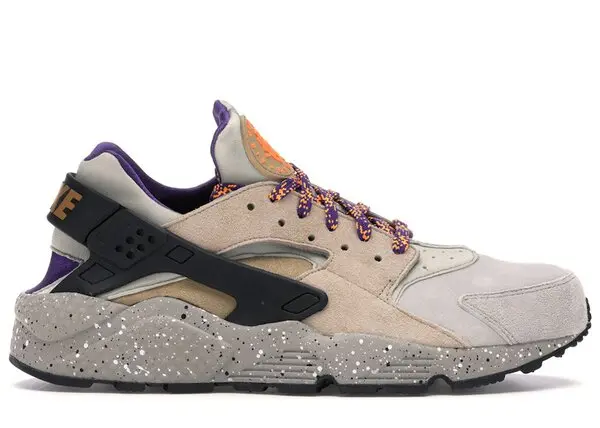 Nike Air Huarache Run Mowabb - Linen/black/court Purple
