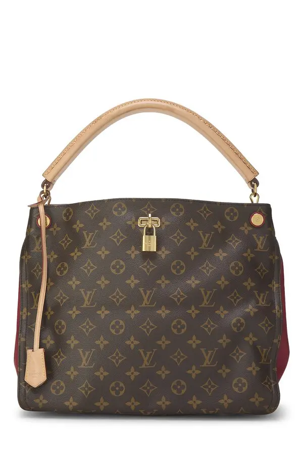 LOUIS VUITTON Monogram Canvas Gaia Top Handle Bag