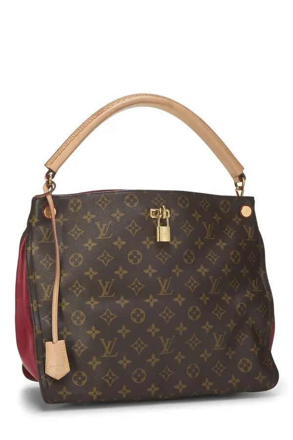 LOUIS VUITTON Monogram Canvas Gaia Top Handle Bag