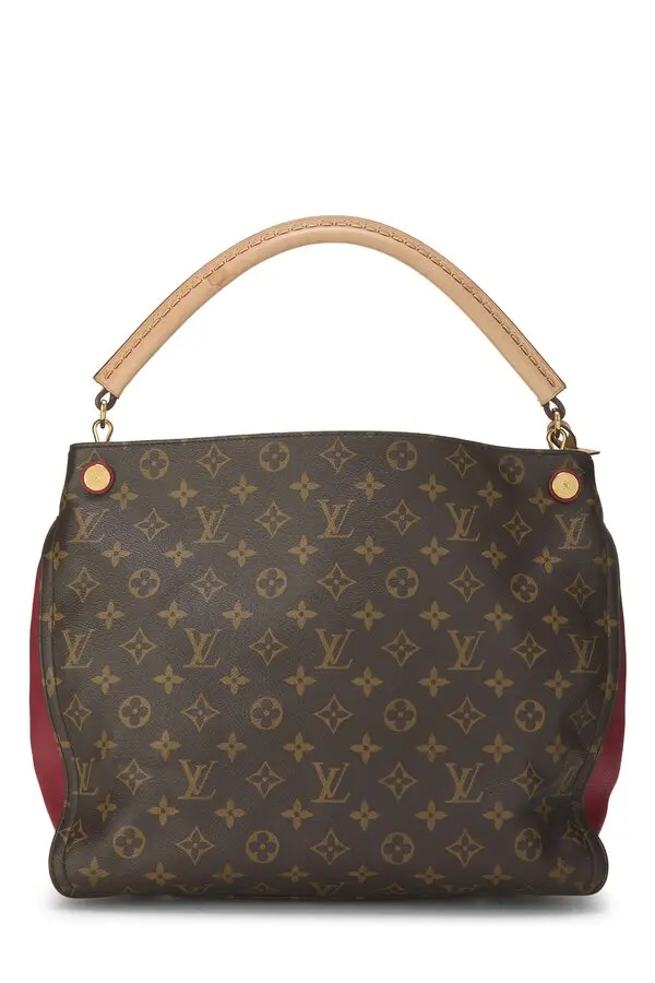 LOUIS VUITTON Monogram Canvas Gaia Top Handle Bag