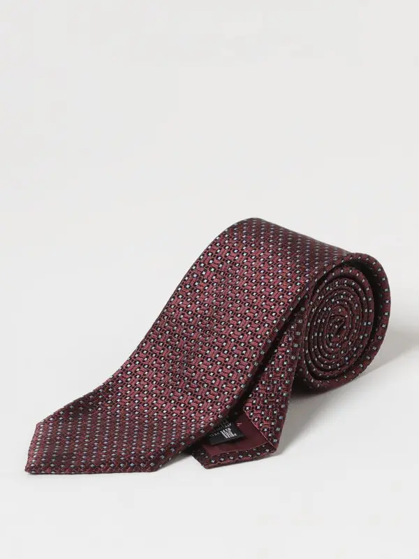 Emporio Armani Neck Tie - Burgundy