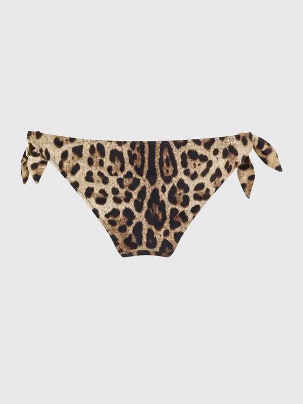 Dolce & Gabbana Animal Print Bikini Bottom