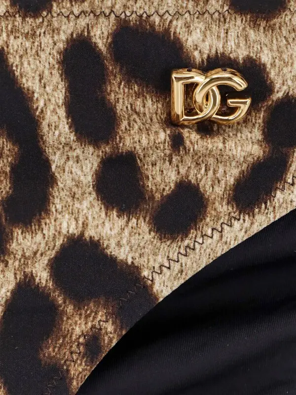 Dolce & Gabbana Animal Print Bikini Bottom