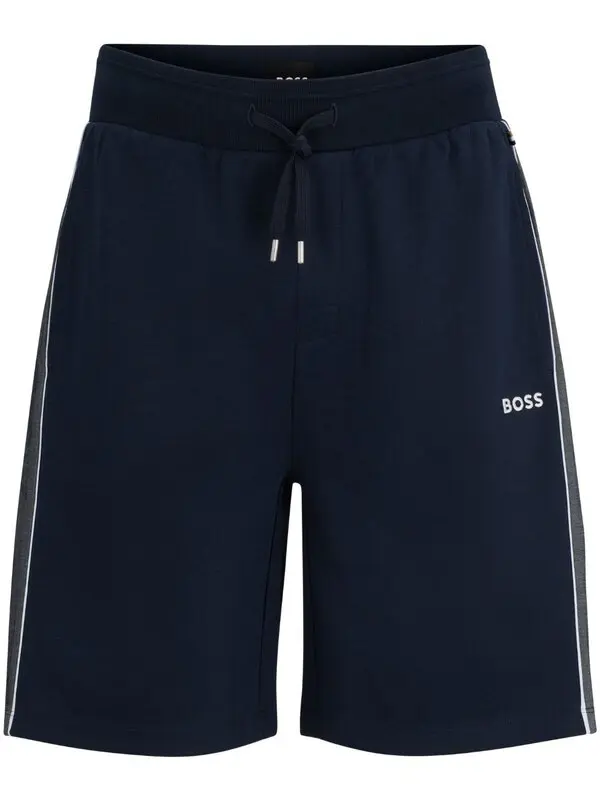 BOSS Logo-embroidered Track Shorts