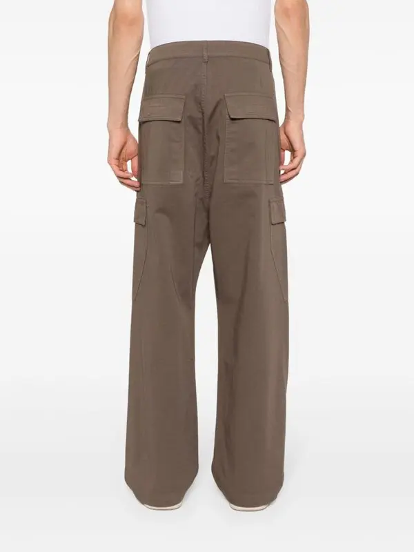 Rick Owens Mid-rise Cargo Trousers - Brown