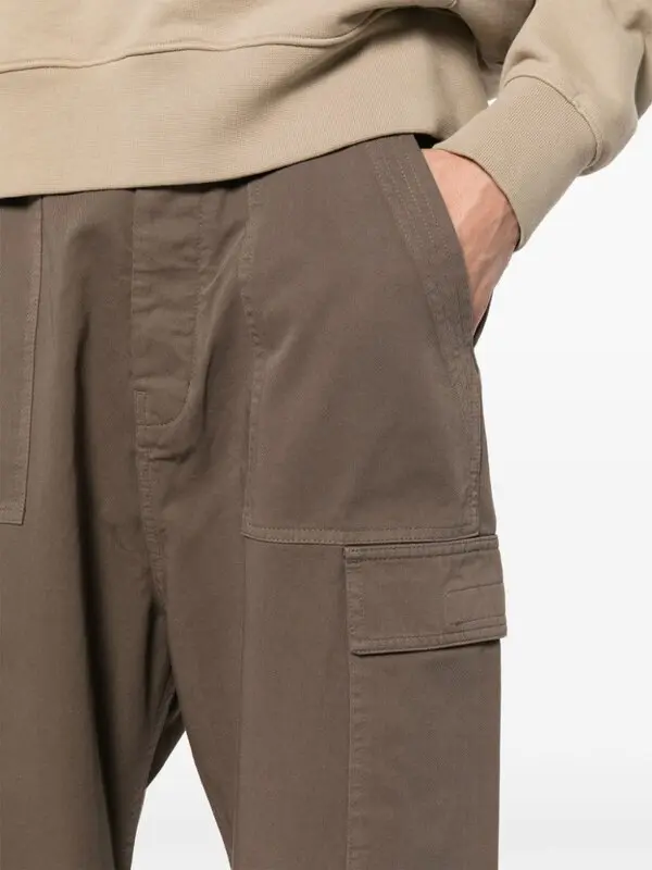 Rick Owens Mid-rise Cargo Trousers - Brown