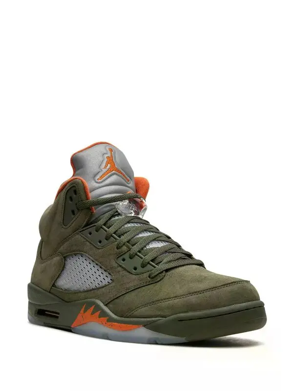 JORDAN Air 5 Og Olive Sneakers - Green