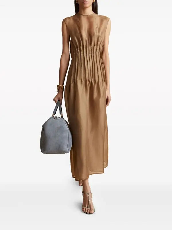 Khaite The Wes Midi Dress