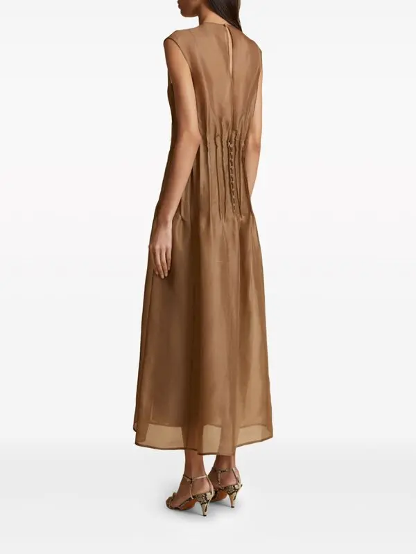 Khaite The Wes Midi Dress