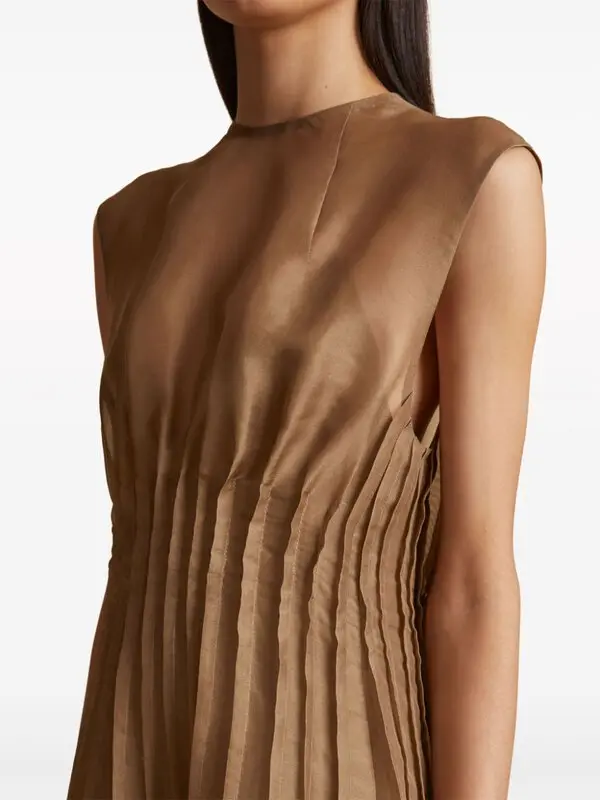 Khaite The Wes Midi Dress