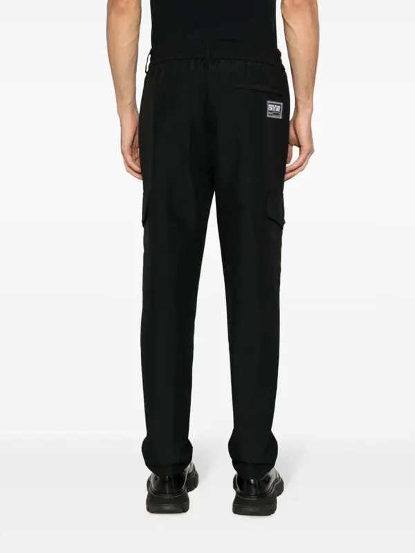 Versace Logo-patch Cargo Trousers