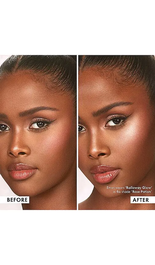 ICONIC LONDON Rollaway Glow Liquid Highlighter - Rose Potion