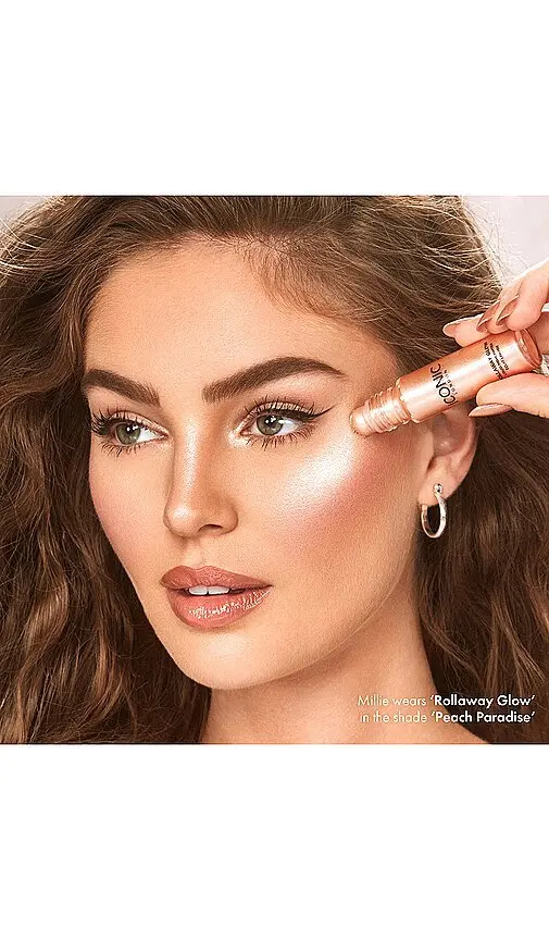 ICONIC LONDON Rollaway Glow Liquid Highlighter - Peach Paradise