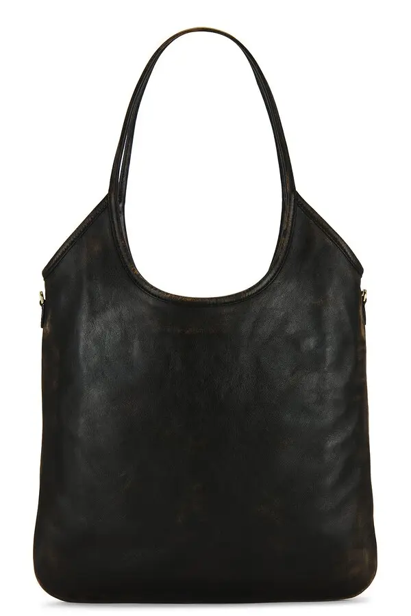 Miu Miu Raffia Tote Bag - Caffe
