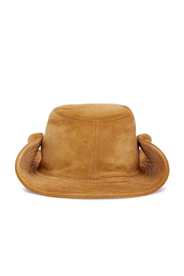 Miu Miu Logo Embroidered Cowboy Hat