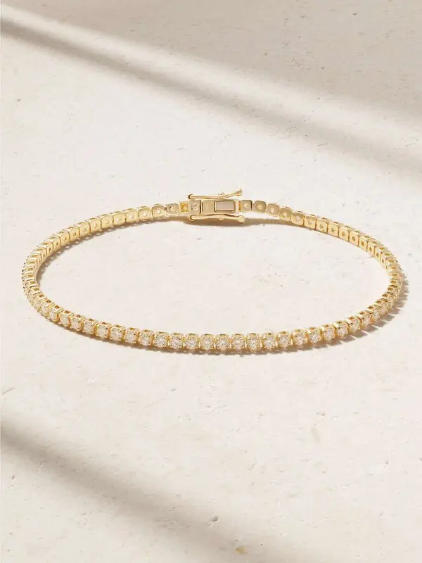 Shay 18-karat Single Thread Diamond Bracelet