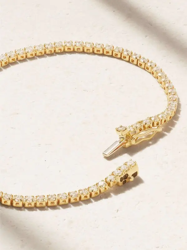 Shay 18-karat Single Thread Diamond Bracelet