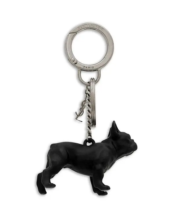 Saint Laurent Pepe Keyring - Black