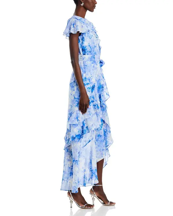 eliza j asymmetric hem lace dress Lace Asymmetric Cocktail Dress (Women)