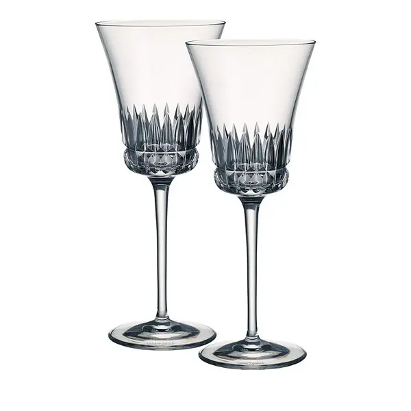 VILLEROY & BOCH Grand Royal Red Wine Glass, Set Of 2 - Clear