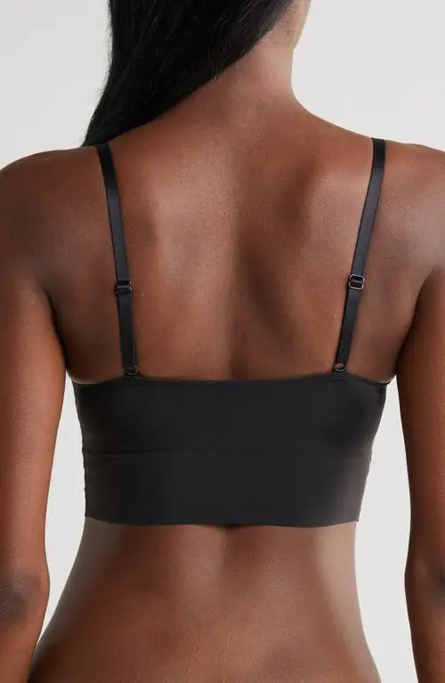 TRUE & CO True Body Boost Longline Bralette - Black