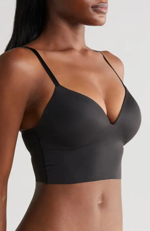 TRUE & CO True Body Boost Longline Bralette - Black