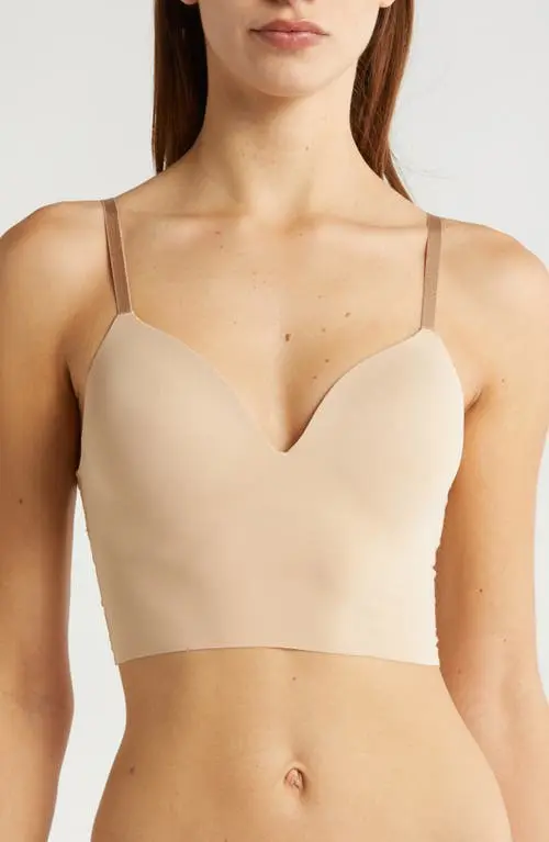 TRUE & CO True Body Boost Longline Bralette - Desertdnu