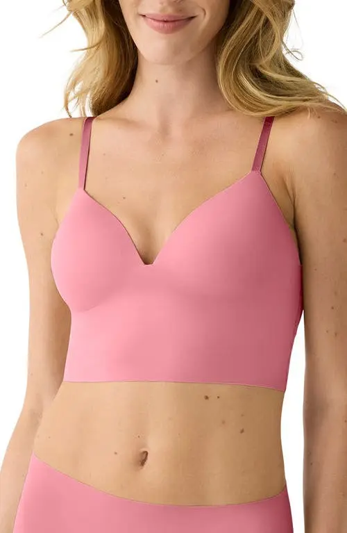 TRUE & CO True Body Boost Longline Bralette - Wild Rose