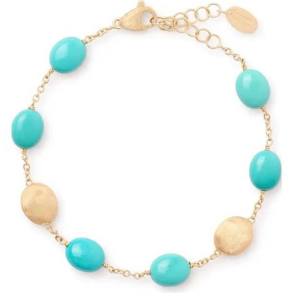 Marco Bicego Siviglia Turquoise Bracelet - 18k Yellow Gold