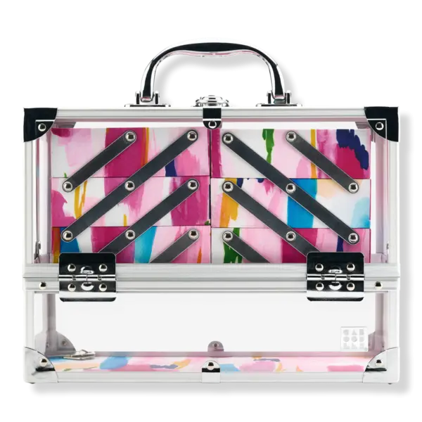 CABOODLES Watercolor Neat Freak Cosmetic Train Case
