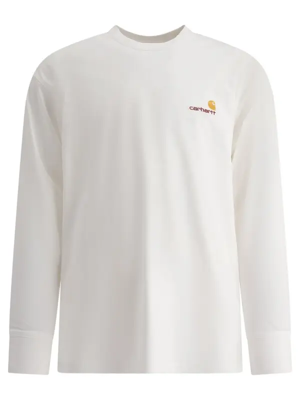 Carhartt Work In Progress American Script' T Shirt