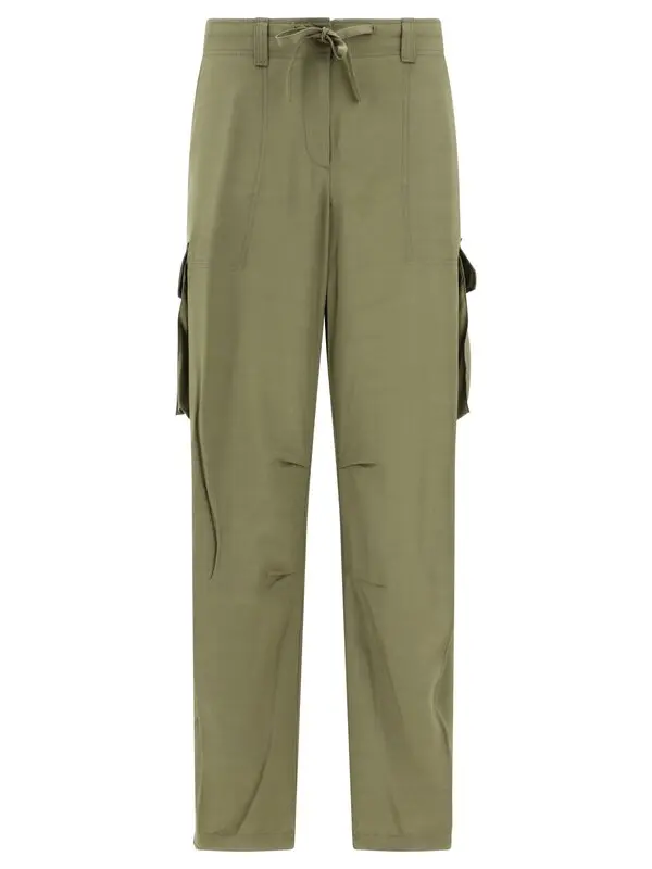 GOLDEN GOOSE Wide Leg Cargo Trousers