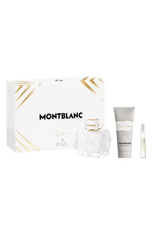 Montblanc Signature Eau De Parfum Set - No Color