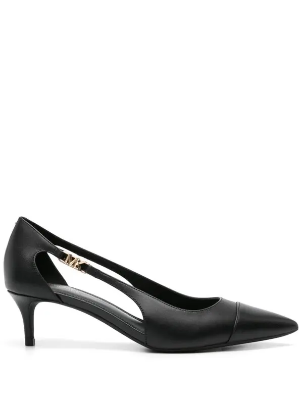 Michael Kors Logo-plaque Cut-out Pumps