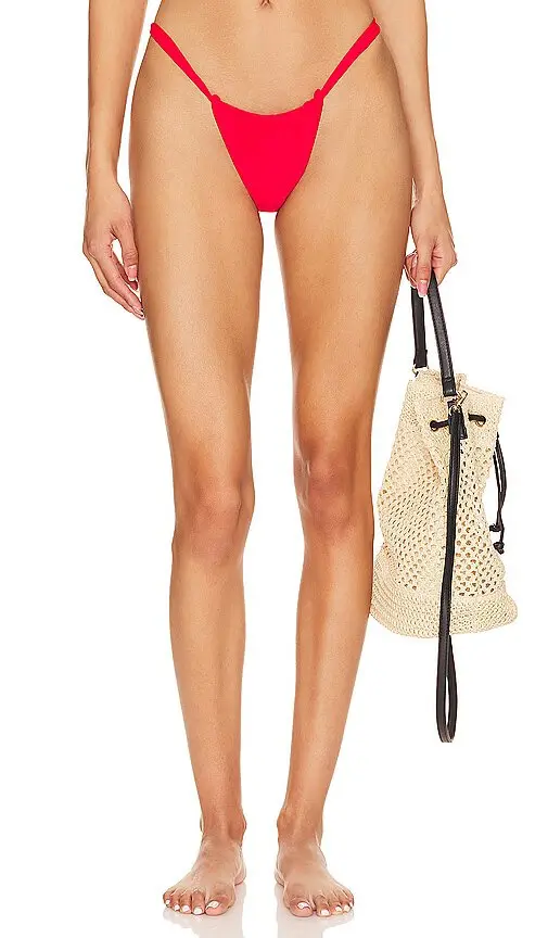 Superdown Chiara Bikini Bottom - Red
