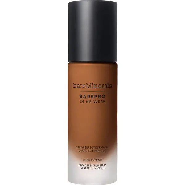 BareMinerals® Barepro 24hr Wear Skin-perfecting Matte Liquid Foundation Mineral Spf 20 Pa - Deep 55 Warm