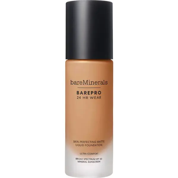 BareMinerals® Barepro 24hr Wear Skin-perfecting Matte Liquid Foundation Mineral Spf 20 Pa - Medium Deep 40 Neutral