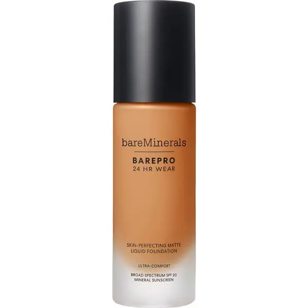 BareMinerals® Barepro 24hr Wear Skin-perfecting Matte Liquid Foundation Mineral Spf 20 Pa - Medium Deep 43 Neutral
