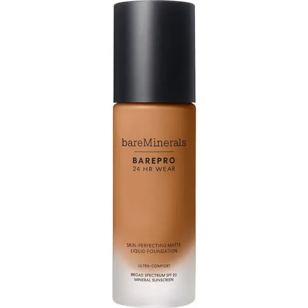 BareMinerals® Barepro 24hr Wear Skin-perfecting Matte Liquid Foundation Mineral Spf 20 Pa - Medium Deep 46 Neutral